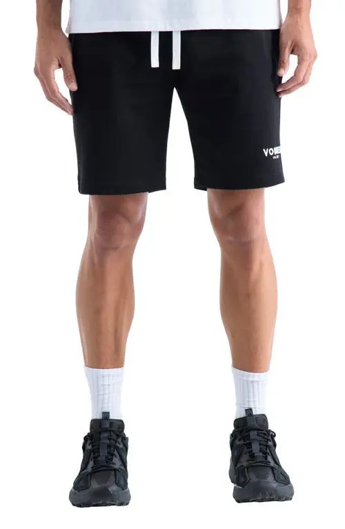 VOUSETI Cotton Fleece Drawstring Shorts