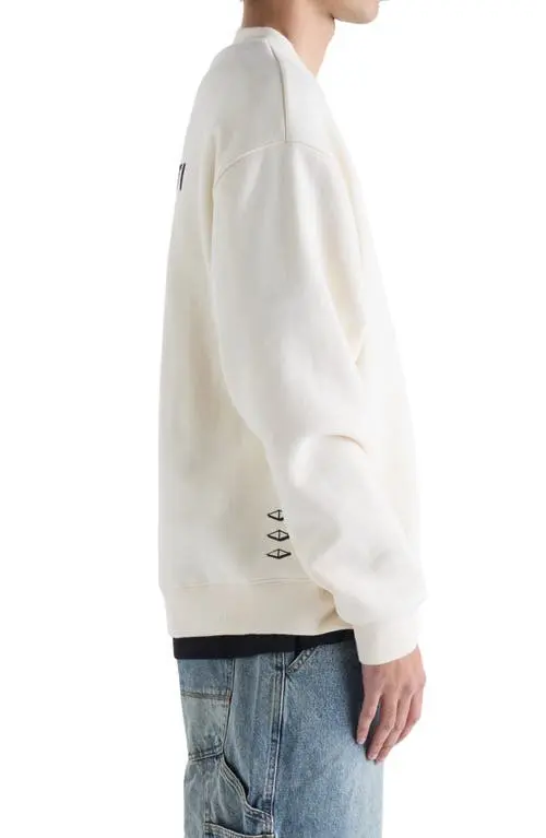 VOUSETI Logo Crewneck Sweatshirt