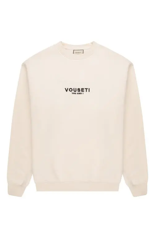 VOUSETI Logo Crewneck Sweatshirt