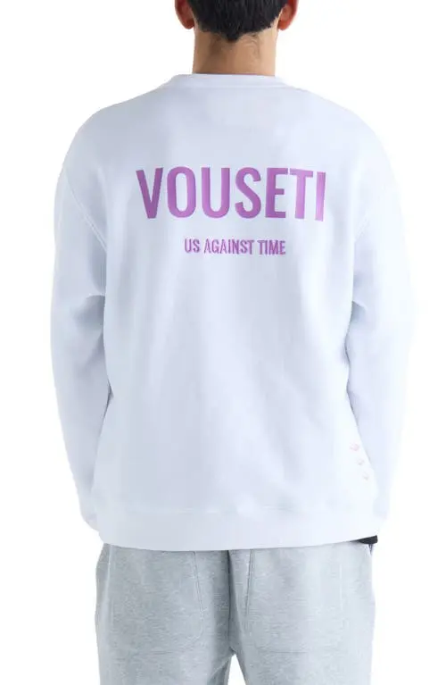 VOUSETI Vouseit Us Against Time Crewneck Sweatshirt