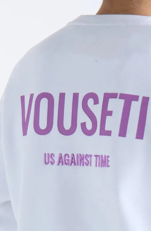 VOUSETI Vouseit Us Against Time Crewneck Sweatshirt