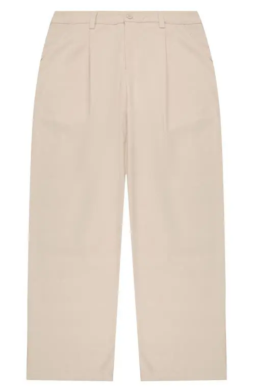 VOUSETI Pleated Relaxed Fit Trousers