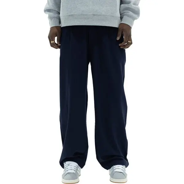 VOUSETI Pleated Relaxed Fit Trousers