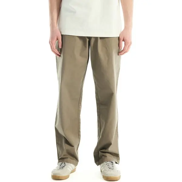 VOUSETI Relaxed Fit Tailored Cotton Pants