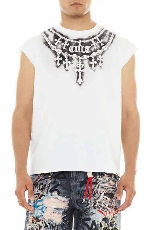 CULT OF INDIVIDUALITY Stencil Cap Sleeve T-shirt