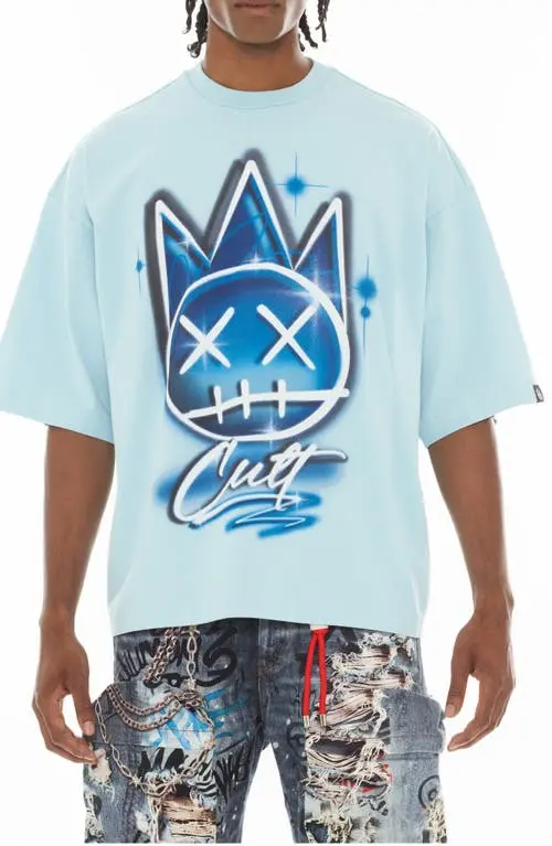 CULT OF INDIVIDUALITY Oversized Cotton Graphic T-shirt