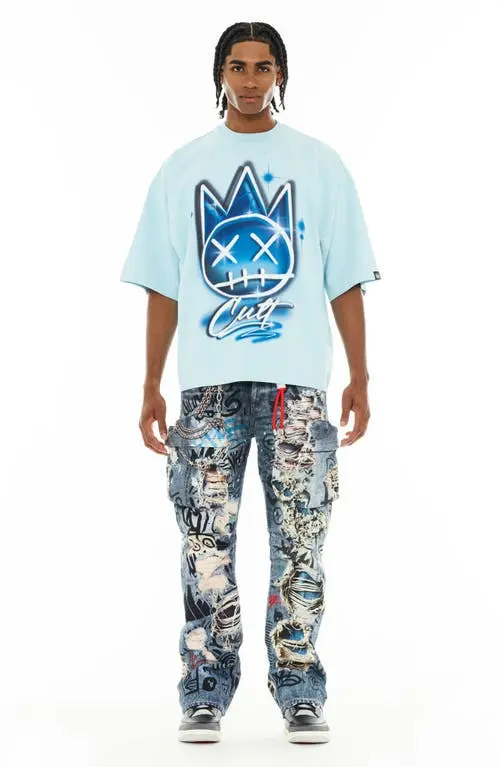 CULT OF INDIVIDUALITY Oversized Cotton Graphic T-shirt