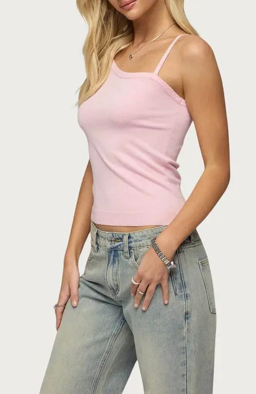 EDIKTED Asymmetric Knit Top