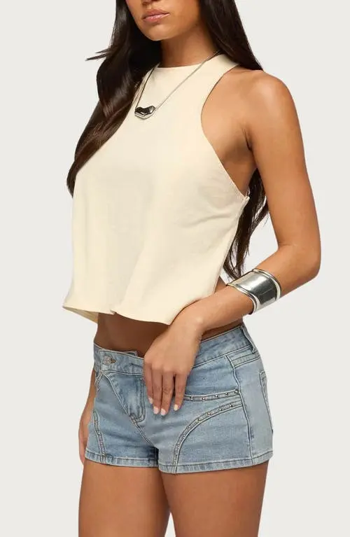 EDIKTED Nerida Crisscross Backless Top