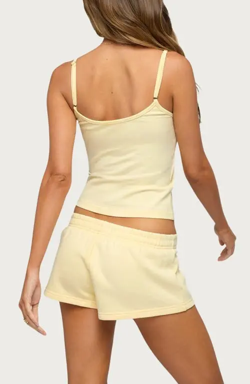 EDIKTED Cataleya Stretch Cotton Camisole