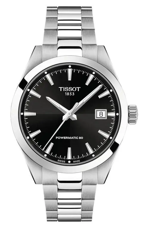 TISSOT Gentleman Bracelet Watch - Black