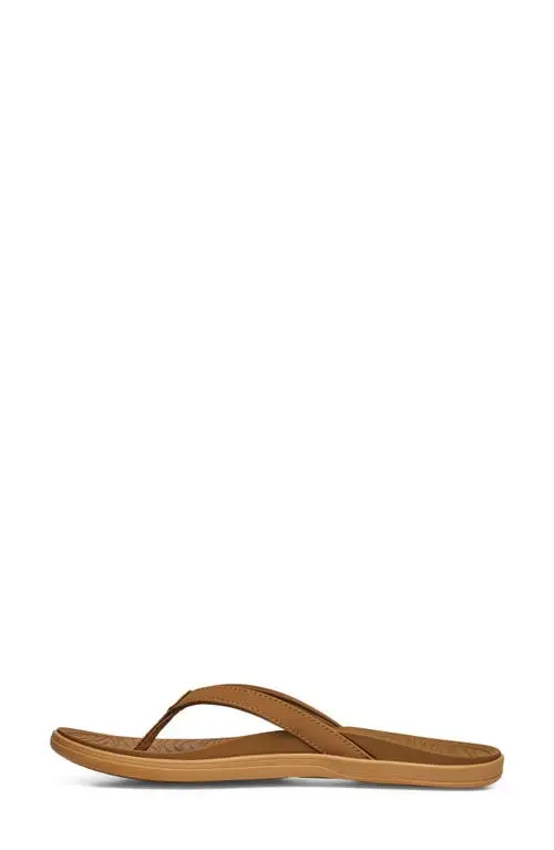 Sanuk Wave Whisper Flip Flop - Tan