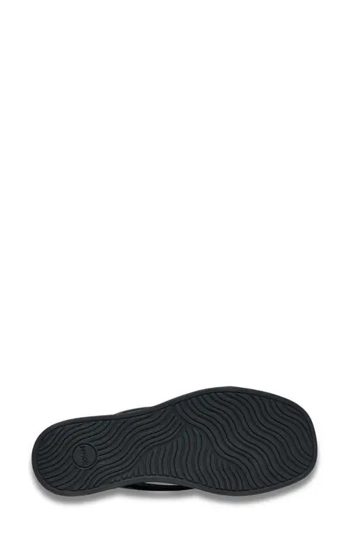 Sanuk Cove Haven Strappy Flat Sandal - Black