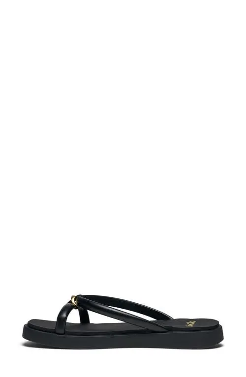 Sanuk Cove Haven Strappy Flat Sandal - Black