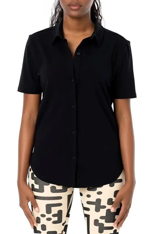 DAI MODA Clark Short Sleeve Button-up Shirt