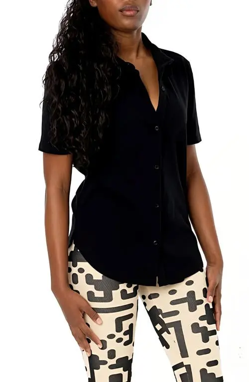 DAI MODA Clark Short Sleeve Button-up Shirt