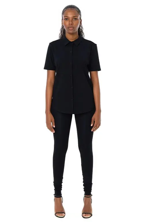 DAI MODA Clark Short Sleeve Button-up Shirt