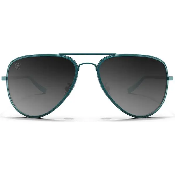 BLENDERS EYEWEAR 58mm Polarized Aviator Sunglasses - Tropical Current