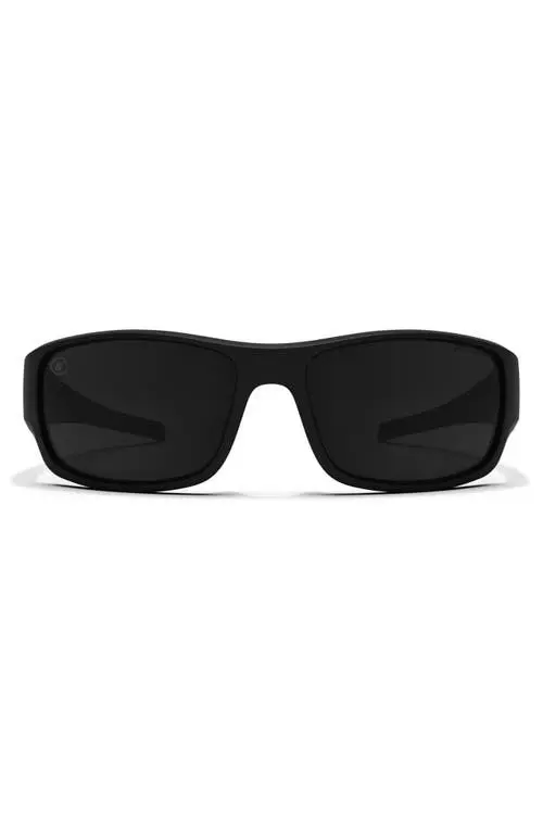 BLENDERS EYEWEAR Lakeview Polarized Square Sunglasses - Matte Black