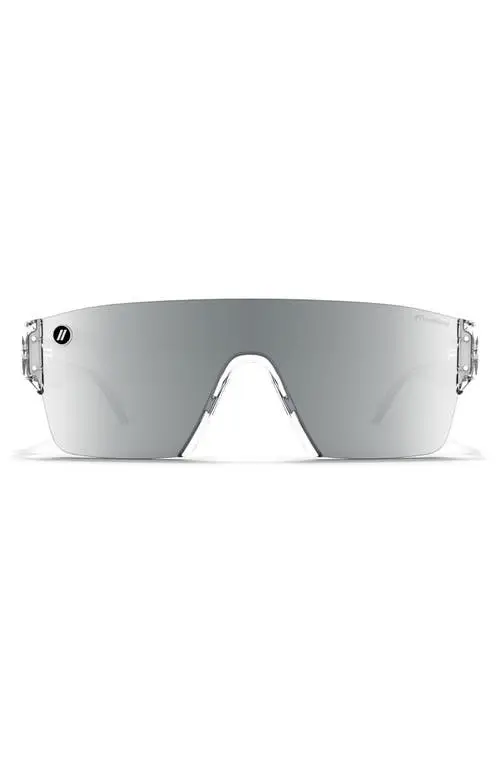 BLENDERS EYEWEAR Kingpin Polarized Shield Sunglasses - Gray
