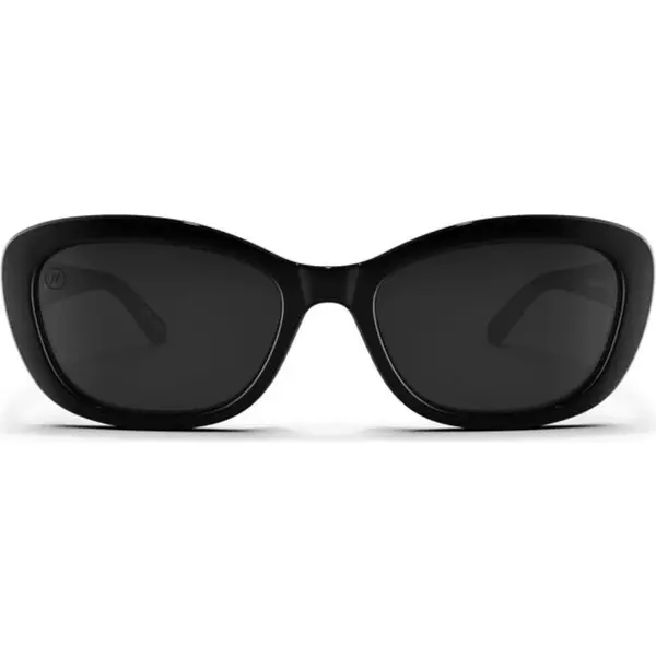 BLENDERS EYEWEAR Olivia Polarized Cat Eye Sunglasses - Jet Black