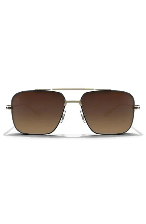 BLENDERS EYEWEAR Phoenix Polarized Aviator Sunglasses - Matte Espresso