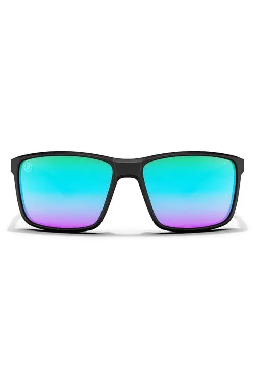 BLENDERS EYEWEAR Mesa Polarized Square Sunglasses - Black Orb