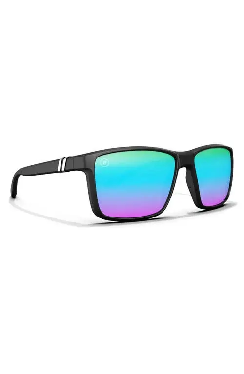 BLENDERS EYEWEAR Mesa Polarized Square Sunglasses - Black Orb