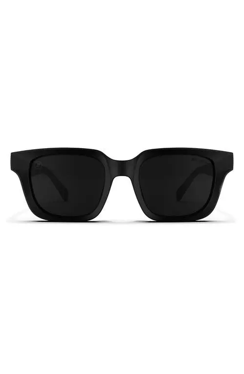 BLENDERS EYEWEAR Midnite 47mm Polarized Square Sunglasses - Black
