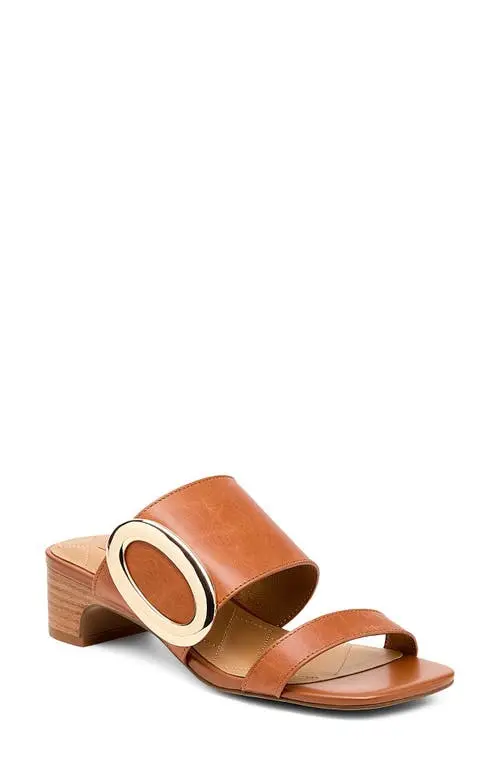 KELSI DAGGER BROOKLYN Ava Block Heel Sandal - Auburn