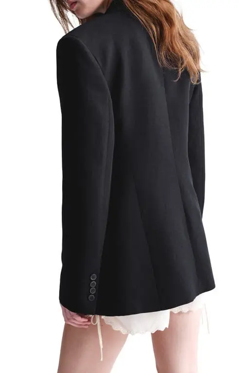 Mango Two-button Blazer - Black