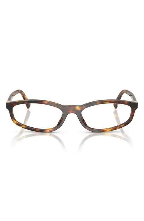 Miu Miu Acetate Eyeglasses - Honey Havana/clear