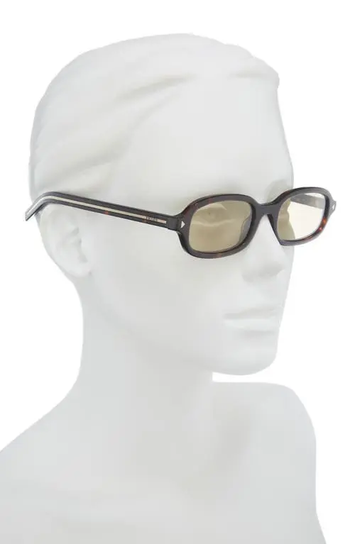 Prada Small Oval Sunglasses - Light Brown