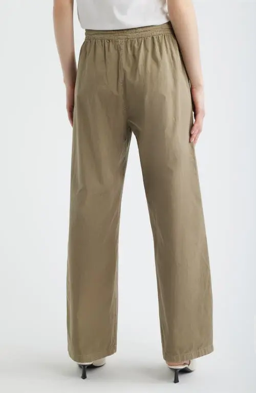 FRAME Cotton Utility Drawstring Pants