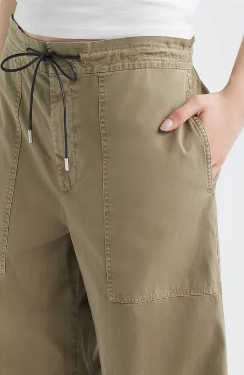 FRAME Cotton Utility Drawstring Pants