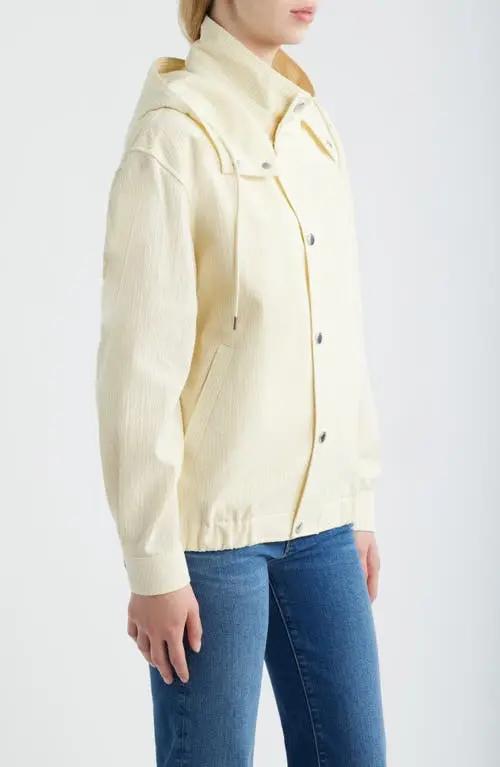 FRAME Seersucker Track Jacket