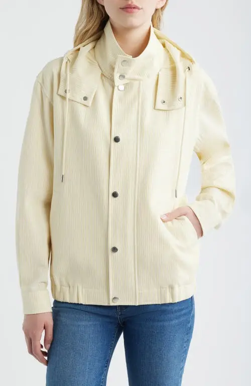 FRAME Seersucker Track Jacket