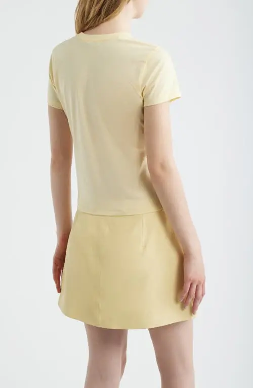 FRAME The Vintage Baby T-shirt - Lemon