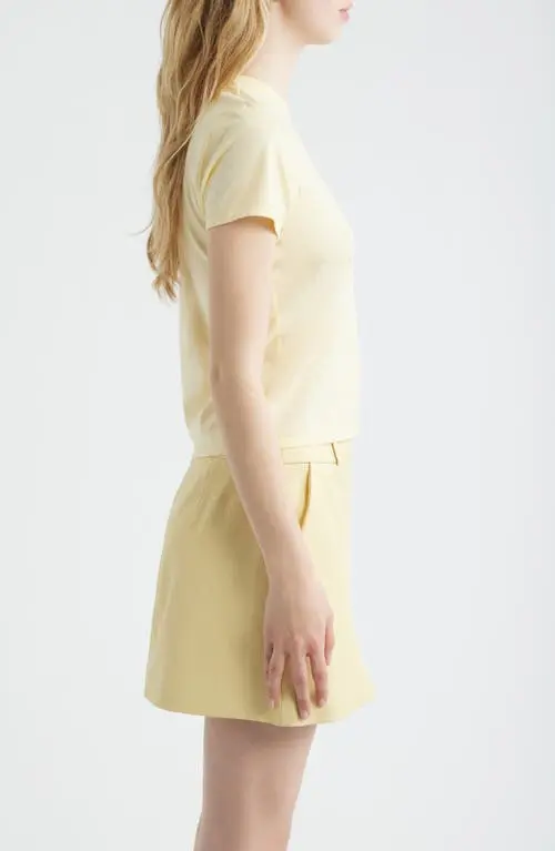 FRAME The Vintage Baby T-shirt - Lemon