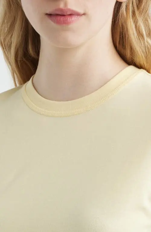 FRAME The Vintage Baby T-shirt - Lemon