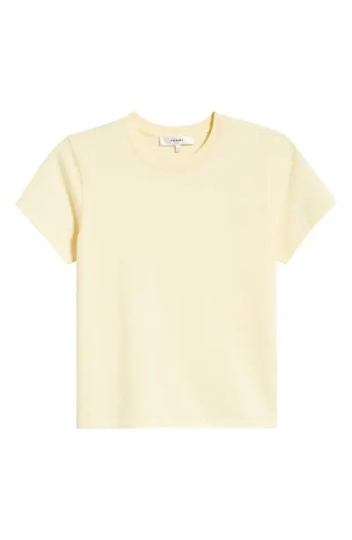 FRAME The Vintage Baby T-shirt - Lemon
