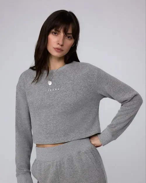 JUANA Off Hours Crewneck Sweater