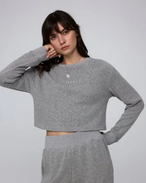 JUANA Off Hours Crewneck Sweater