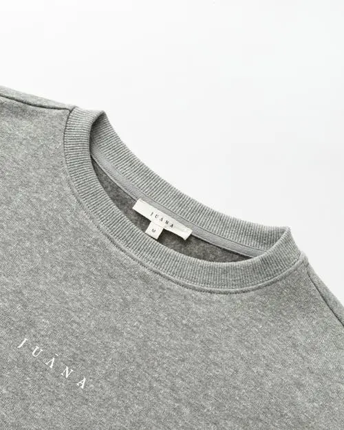 JUANA Off Hours Crewneck Sweater