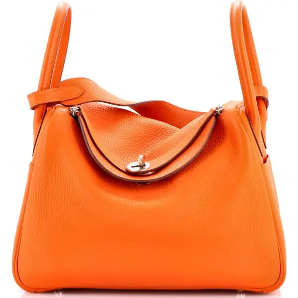 Hermès Lindy Bag Clemence 30 - Feu