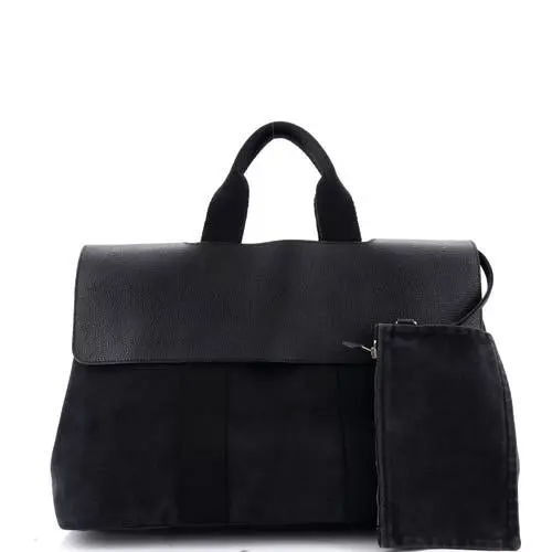 Hermès Valparaiso Bag Toile And Leather Mm