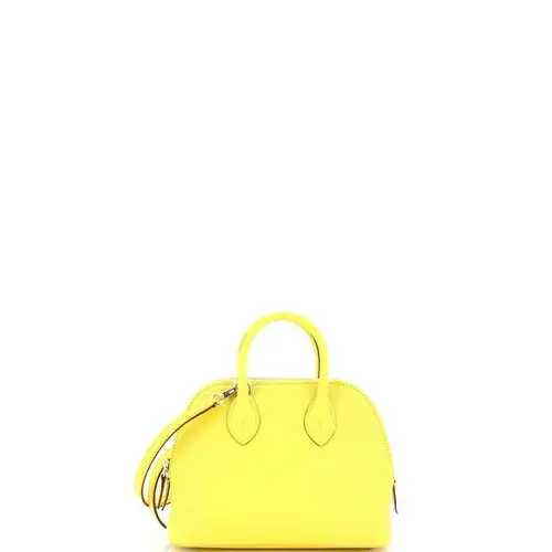 Hermès Bolide 1923 Bag Chevre Mysore Mini - Yellow