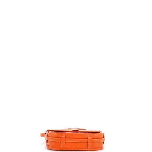 Goyard Belvedere Ii Messenger Bag Coated Canvas Pm - Orange