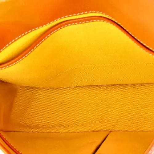 Goyard Belvedere Ii Messenger Bag Coated Canvas Pm - Orange