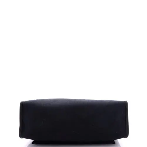 Hermès Herbag Zip Leather And Toile 31 - Noir